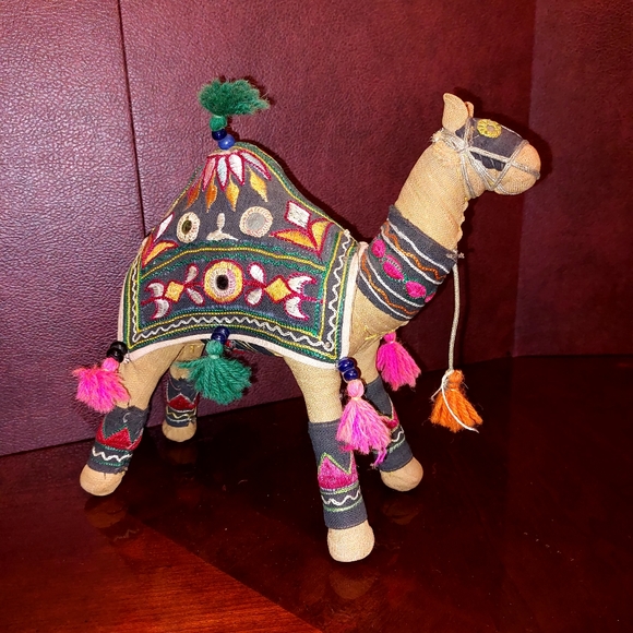 Unbranded | Accents | 97s Handcrafted Raj Indian Camel Embroidered ...